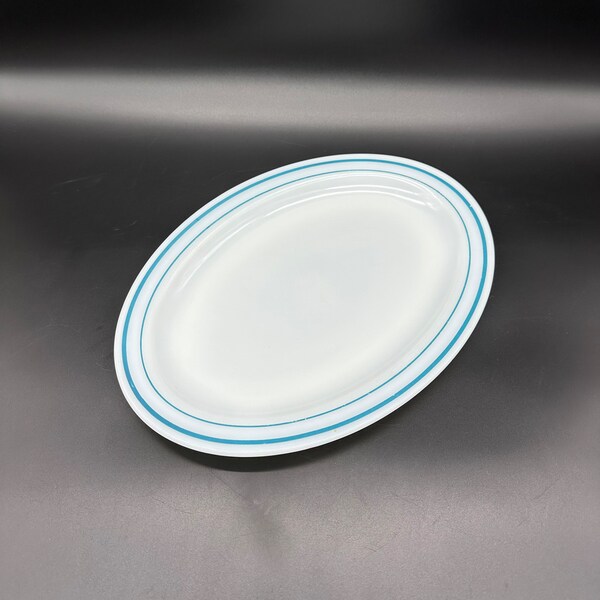 Milk Glass Platter - Etsy