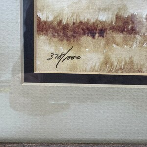 Vintage Print Abandoned Farmhouse Prairie Signed Numbered Larry Greer ...