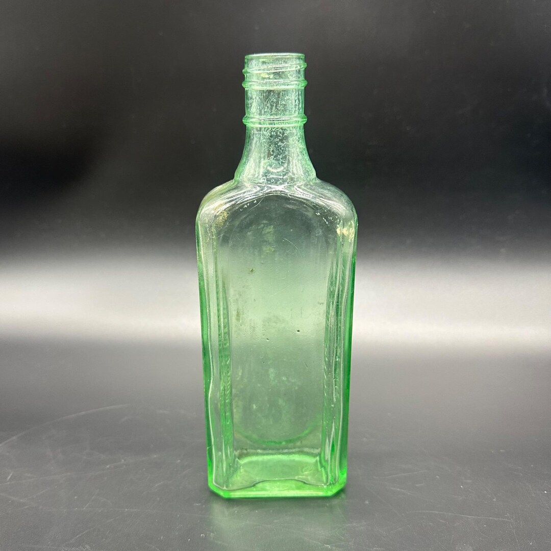 Vintage Green Glass Bottle Chattanooga Medicine Co Mcelrees Cardui ...