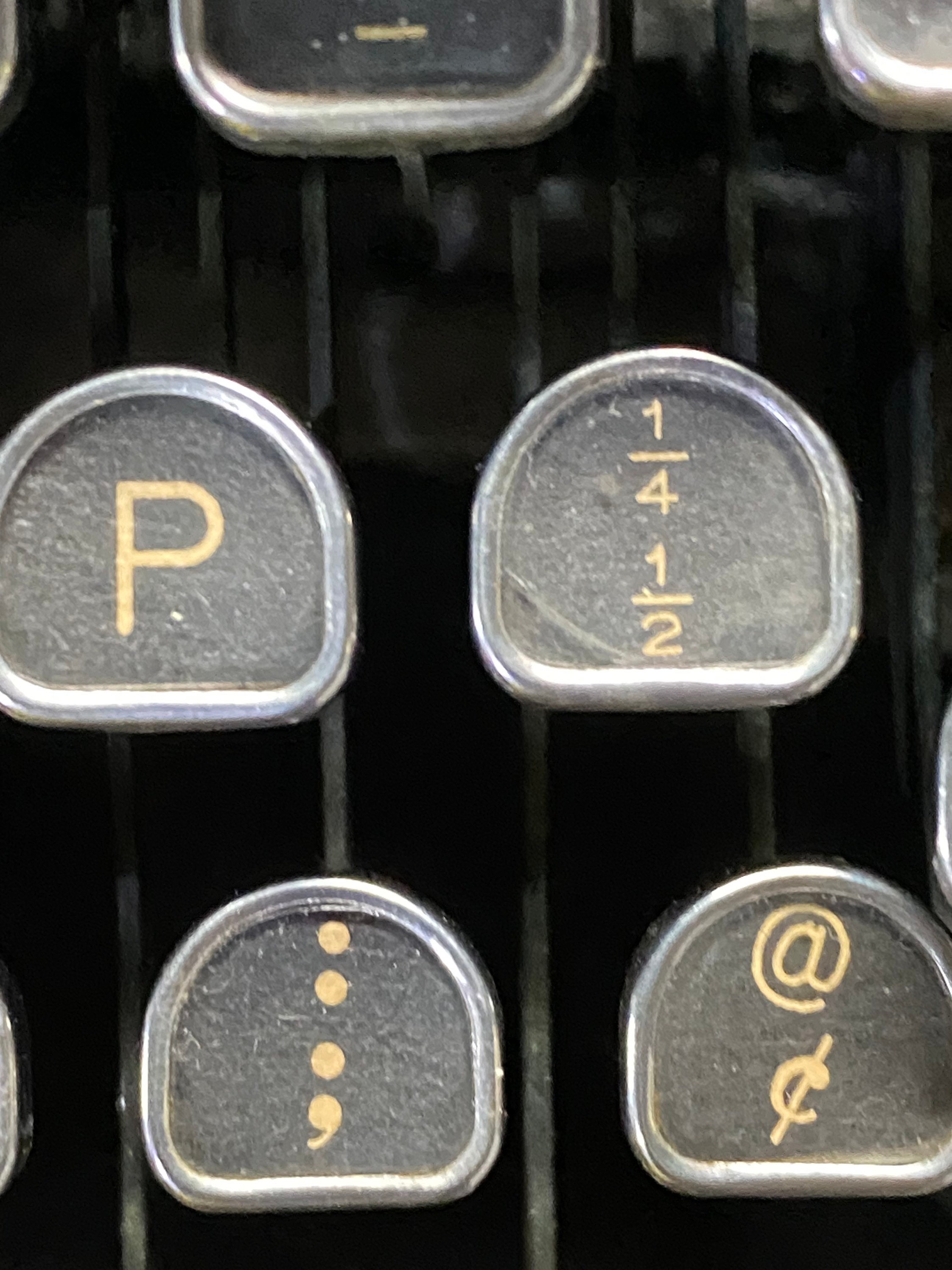 Glass Tombstone Style Typewriter Keys Your Choice 1940s - Etsy