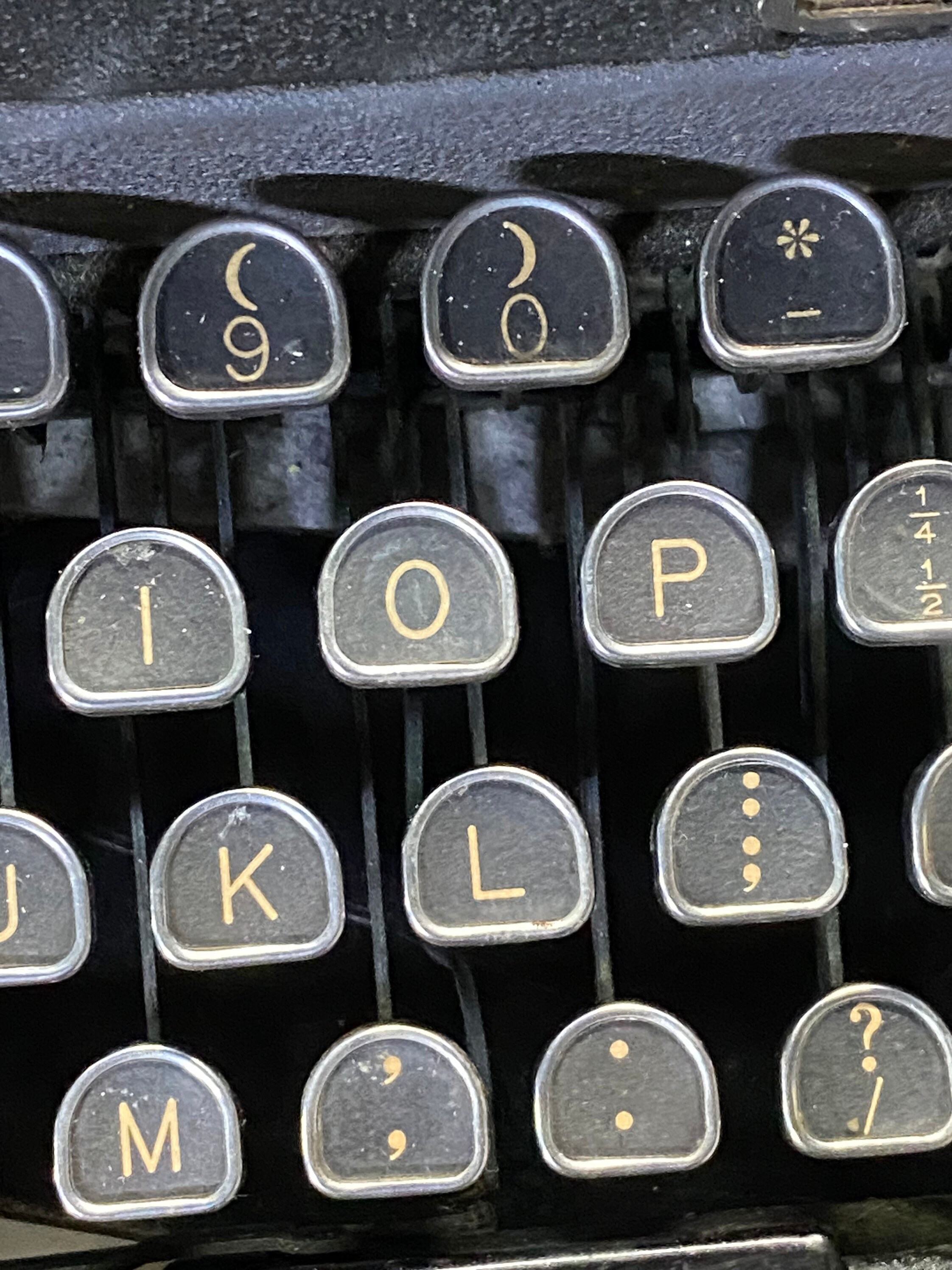 Glass Tombstone Style Typewriter Keys Your Choice 1940s - Etsy