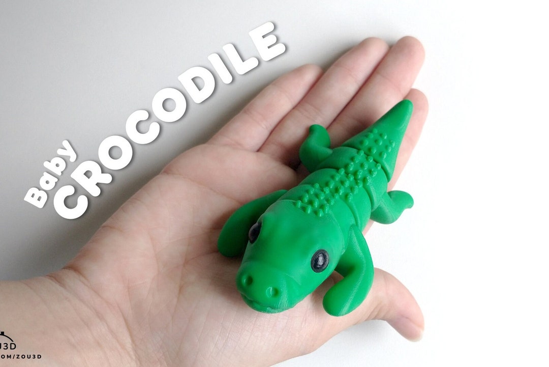 Baby Crocodile Zou3d Tower of Creation - Etsy