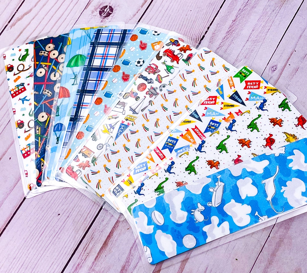 Fun Bookmarks for Boys, Bookmarks for Kids, Dinosaurs, Cars, Stocking ...