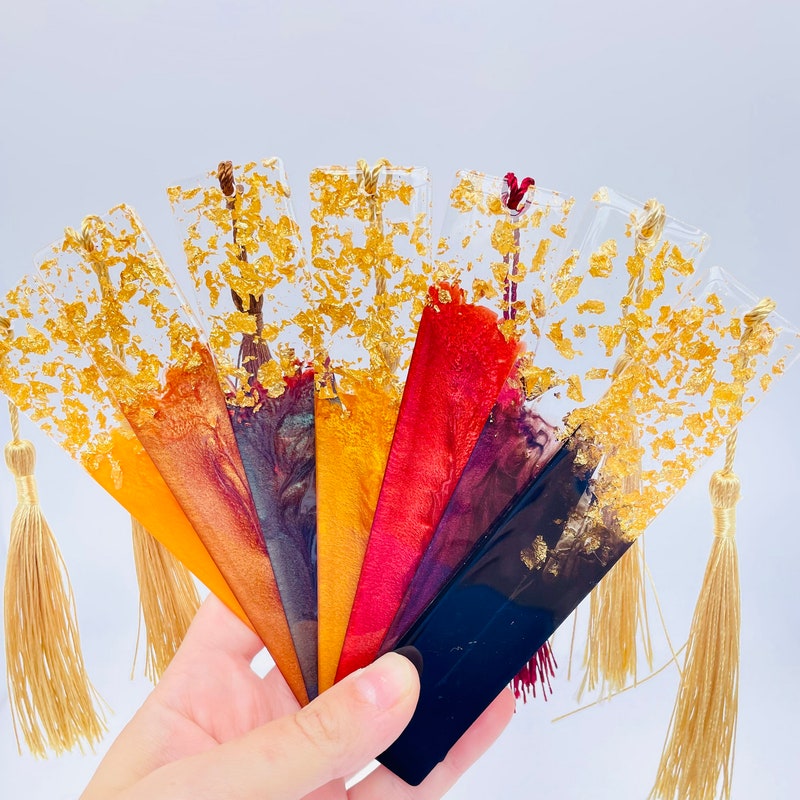 Resin Book Marks - Etsy