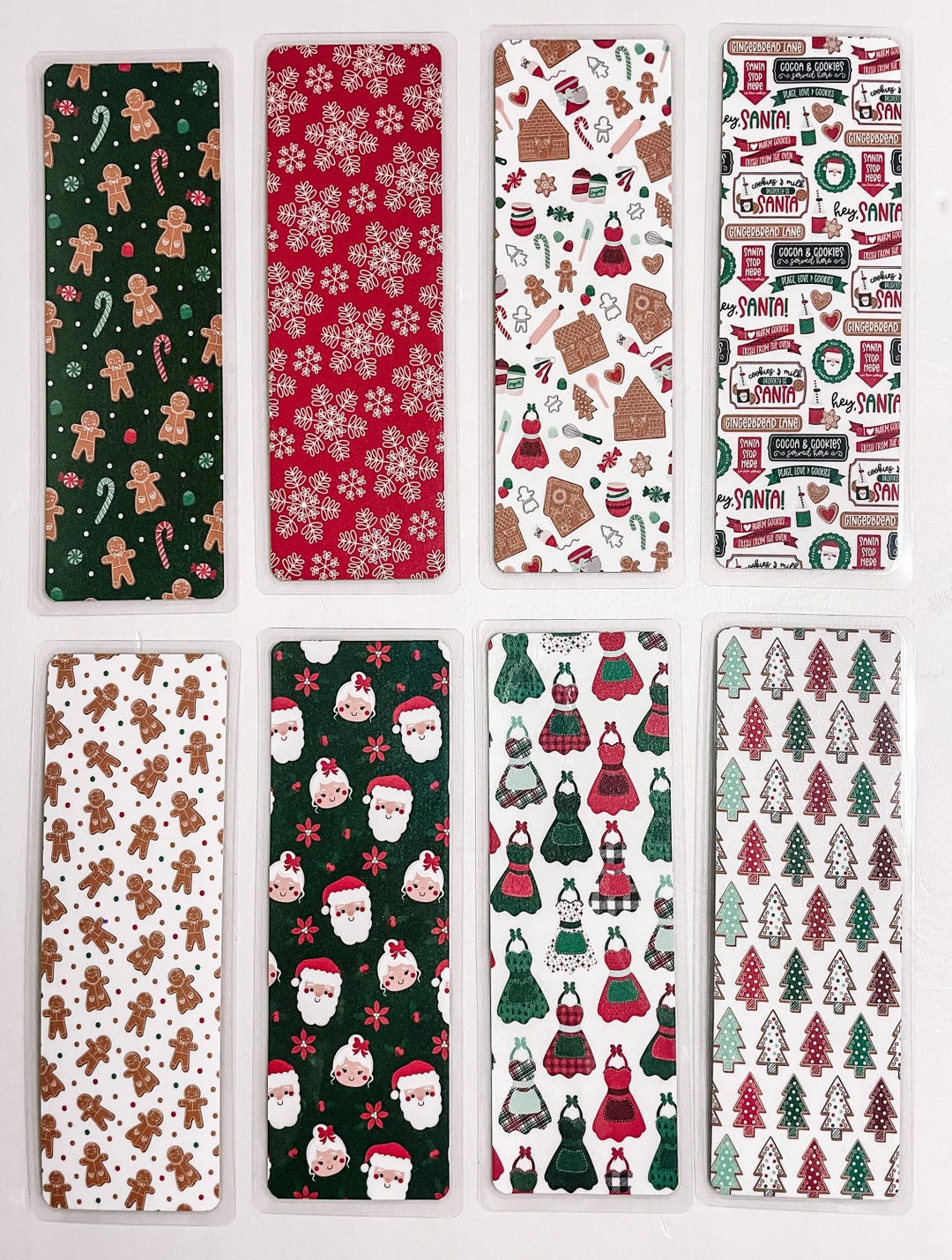 Gingerbread Baking Christmas Bookmark, Cookie, Stocking Stuffers, Gift ...