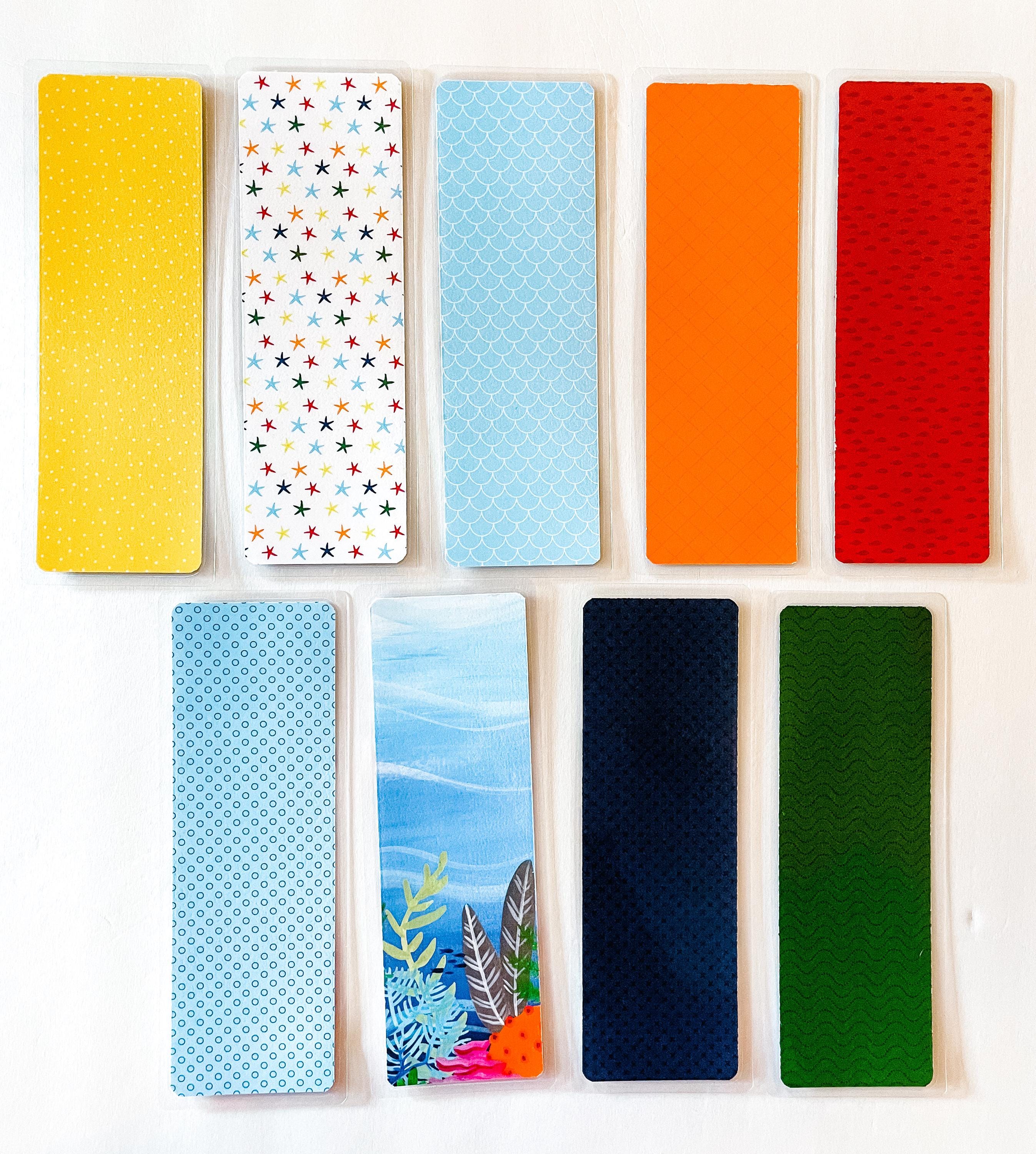 Under the Sea Bookmark: Laminated Ocean Animals, Kids' Stocking Stuffer ...