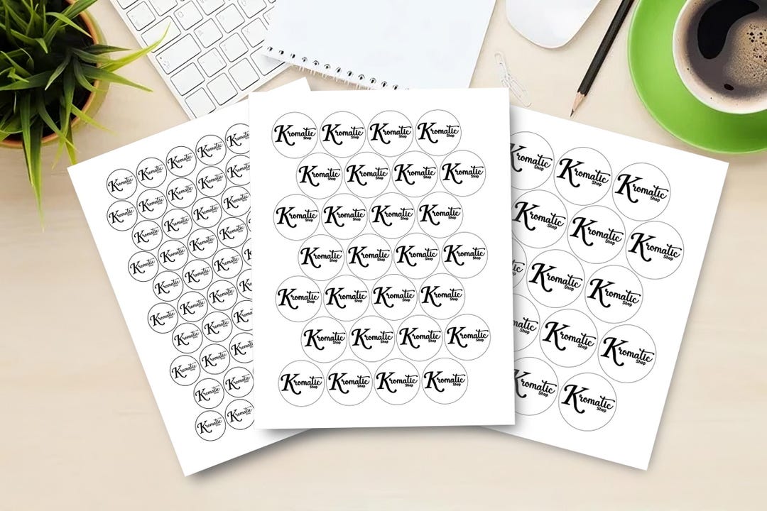 Custom Sticker Sheet From Your Design | 8.5x11" Sticker Sheet of Your ...