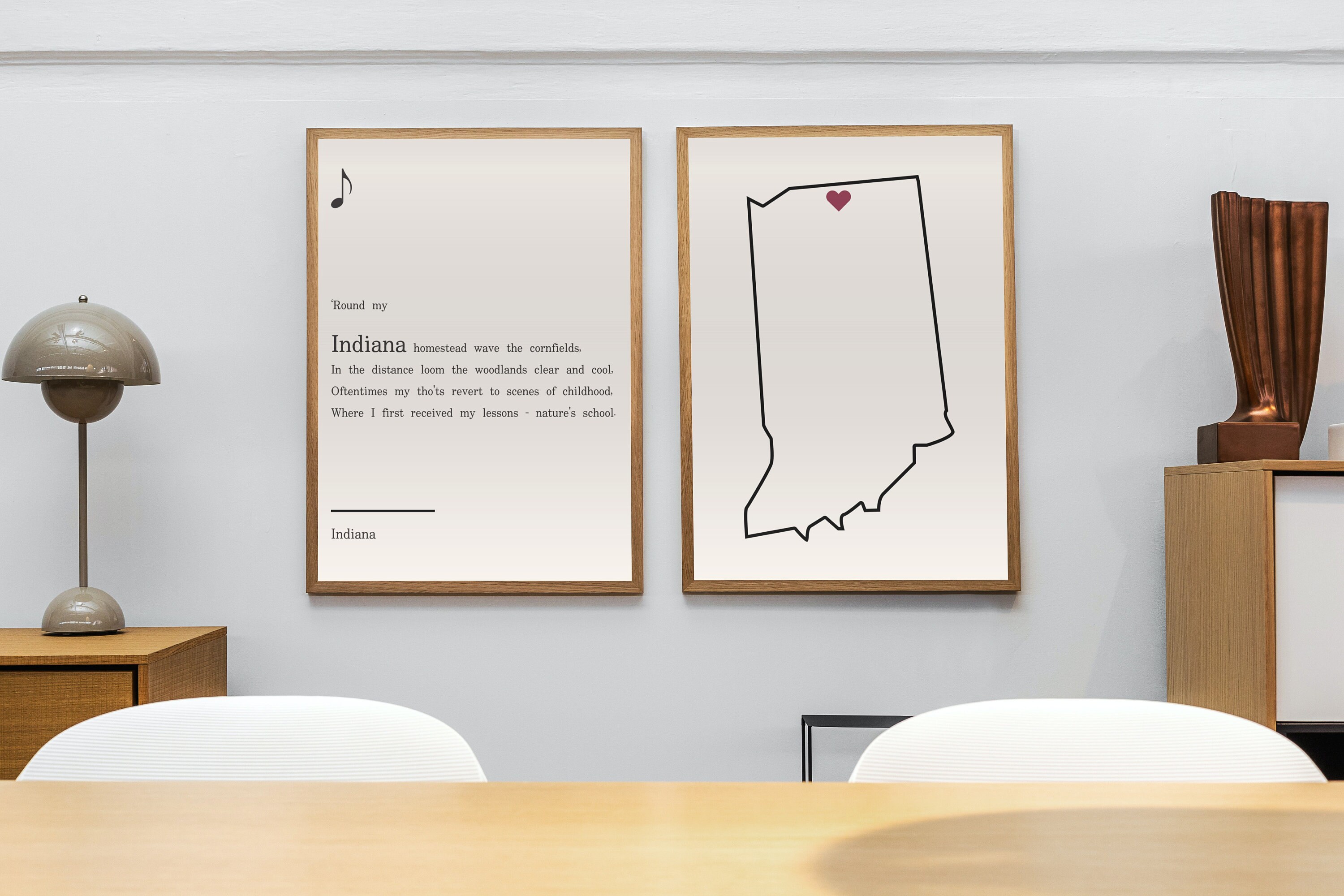 Notre Dame Digital Download, Preppy Room Decor, Dorm Decor, Indiana ...