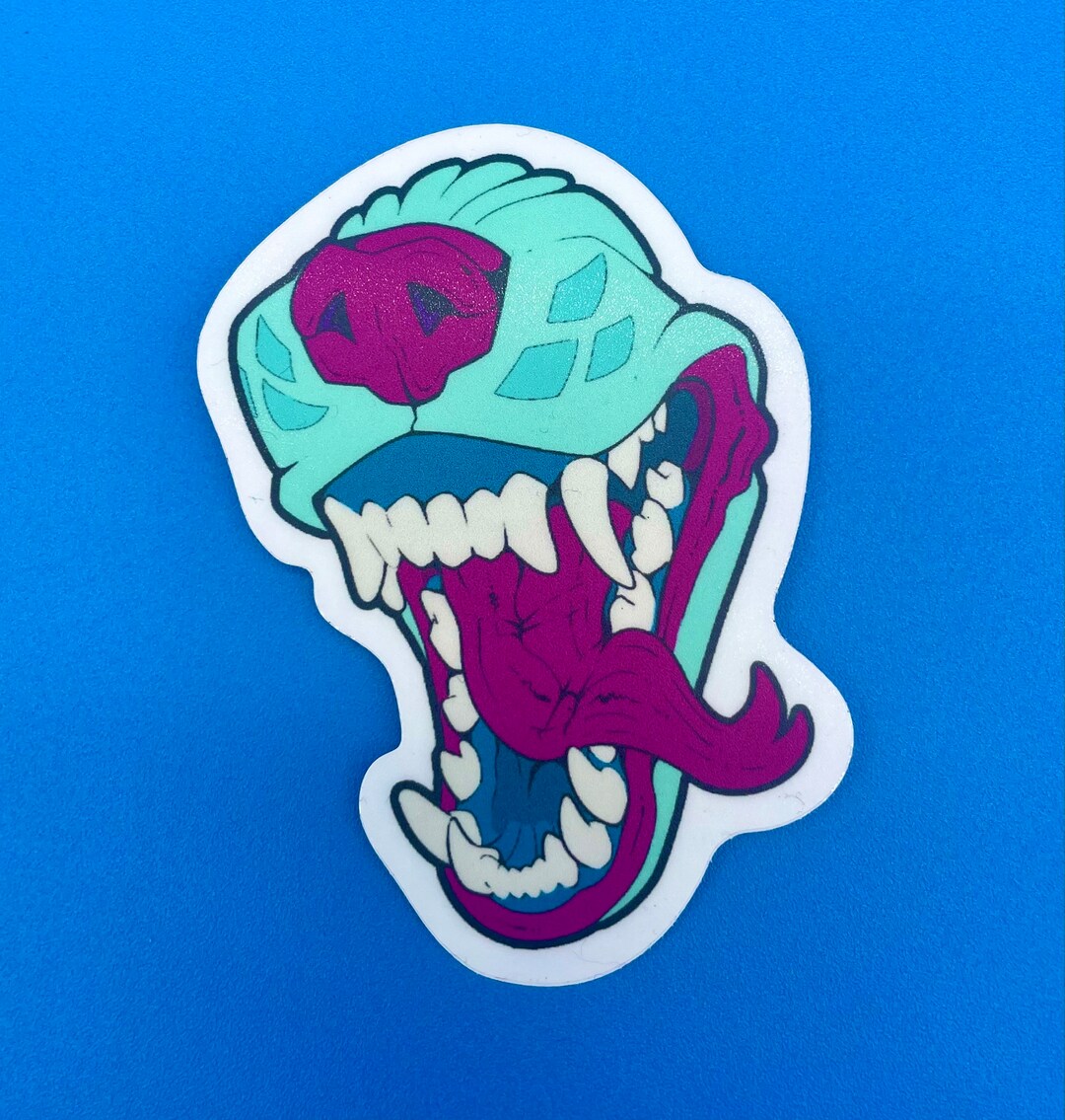 Maw Vinyl Sticker - Etsy
