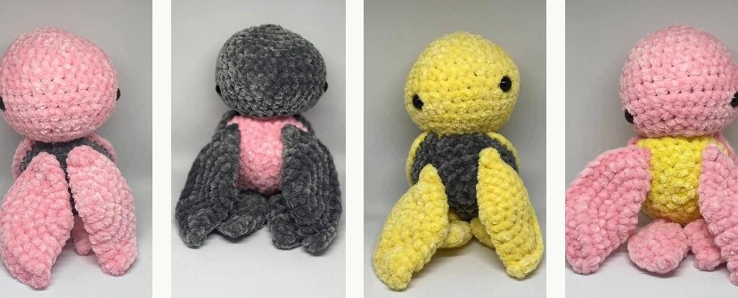 Fluffy Sea Turtles - Etsy