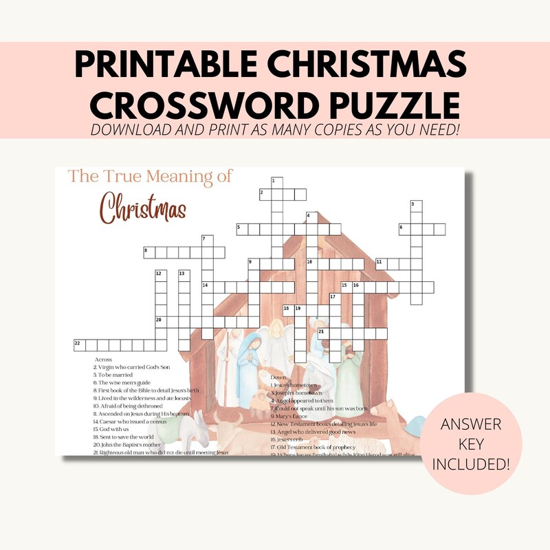 Nativity Puzzle - Etsy