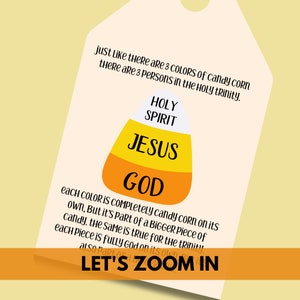 Candy Corn Treat Tags Printable, Trinity Explained Using Candy Corn ...