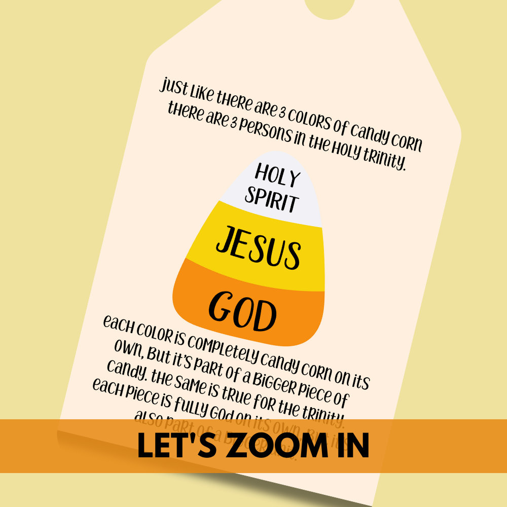 Candy Corn Treat Tags Printable, Trinity Explained Using Candy Corn ...