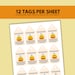 Candy Corn Treat Tags Printable, Trinity Explained Using Candy Corn ...