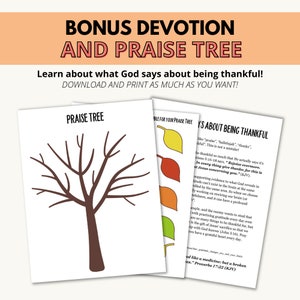 Digital Download Thankful Tree, Gratitude Exercise for Kids (and Adults ...