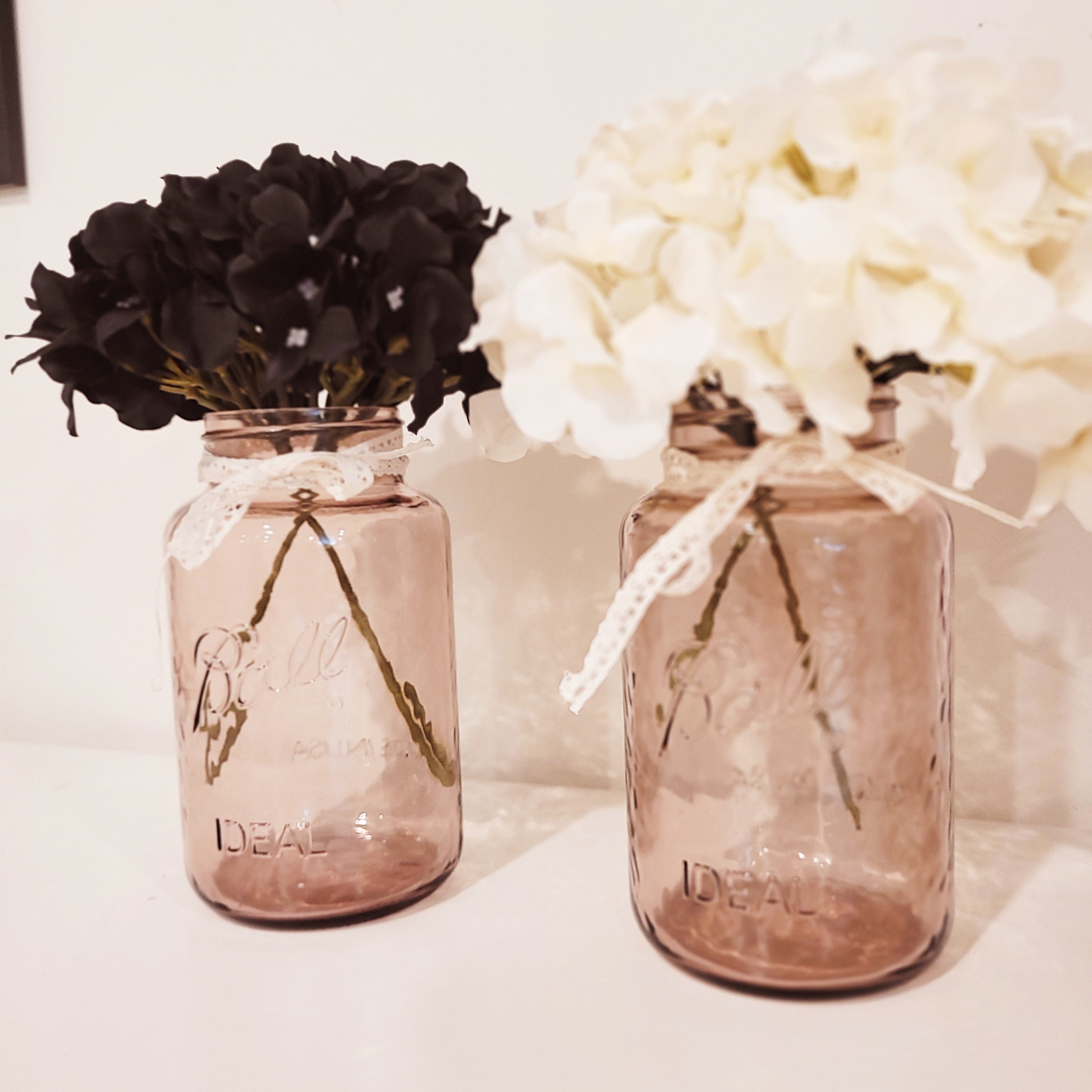 Vintage Pink Ball Mason Jar Limited Edition Mason Jar Ball 1 - Etsy