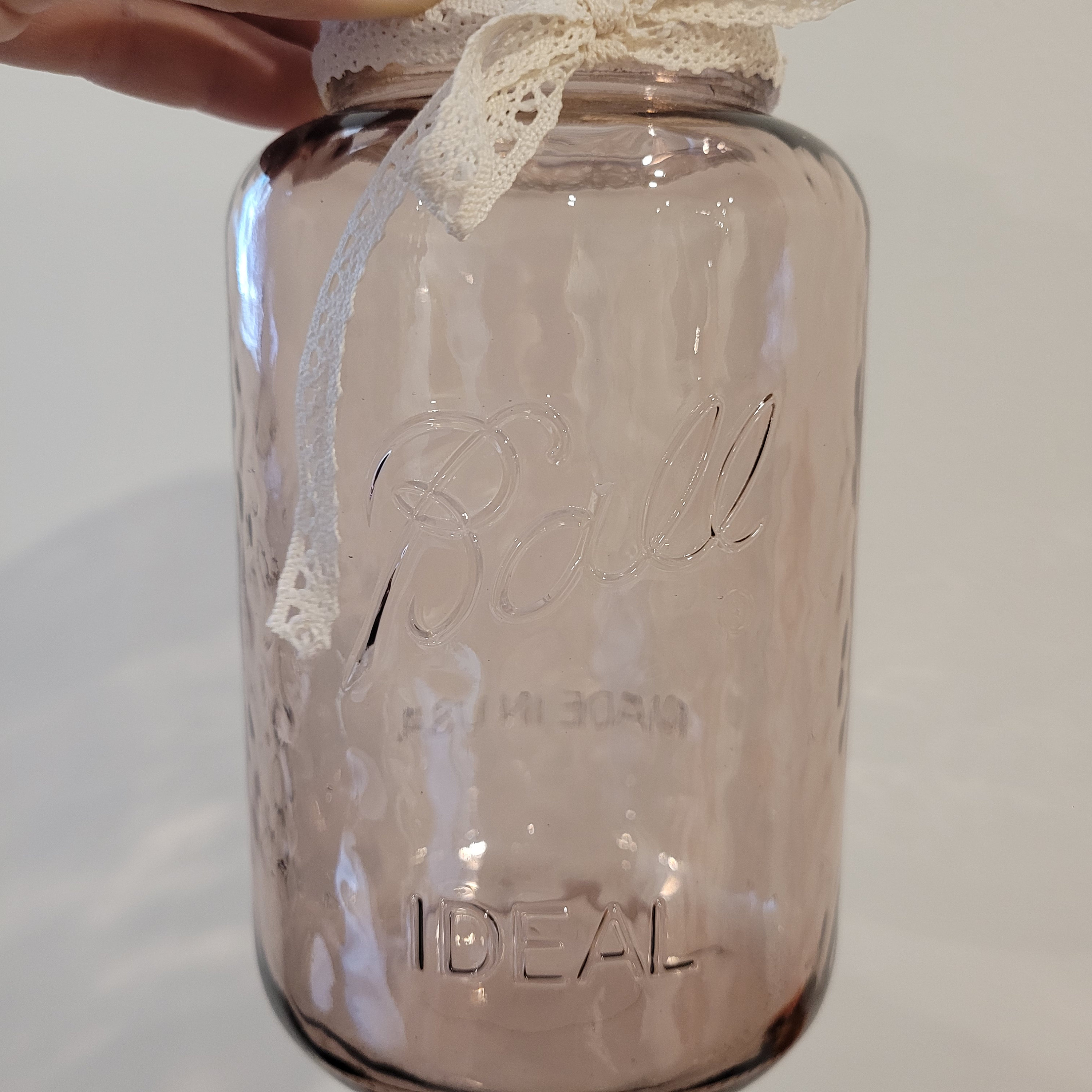 Vintage Pink Ball Mason Jar Limited Edition Mason Jar Ball 1 - Etsy