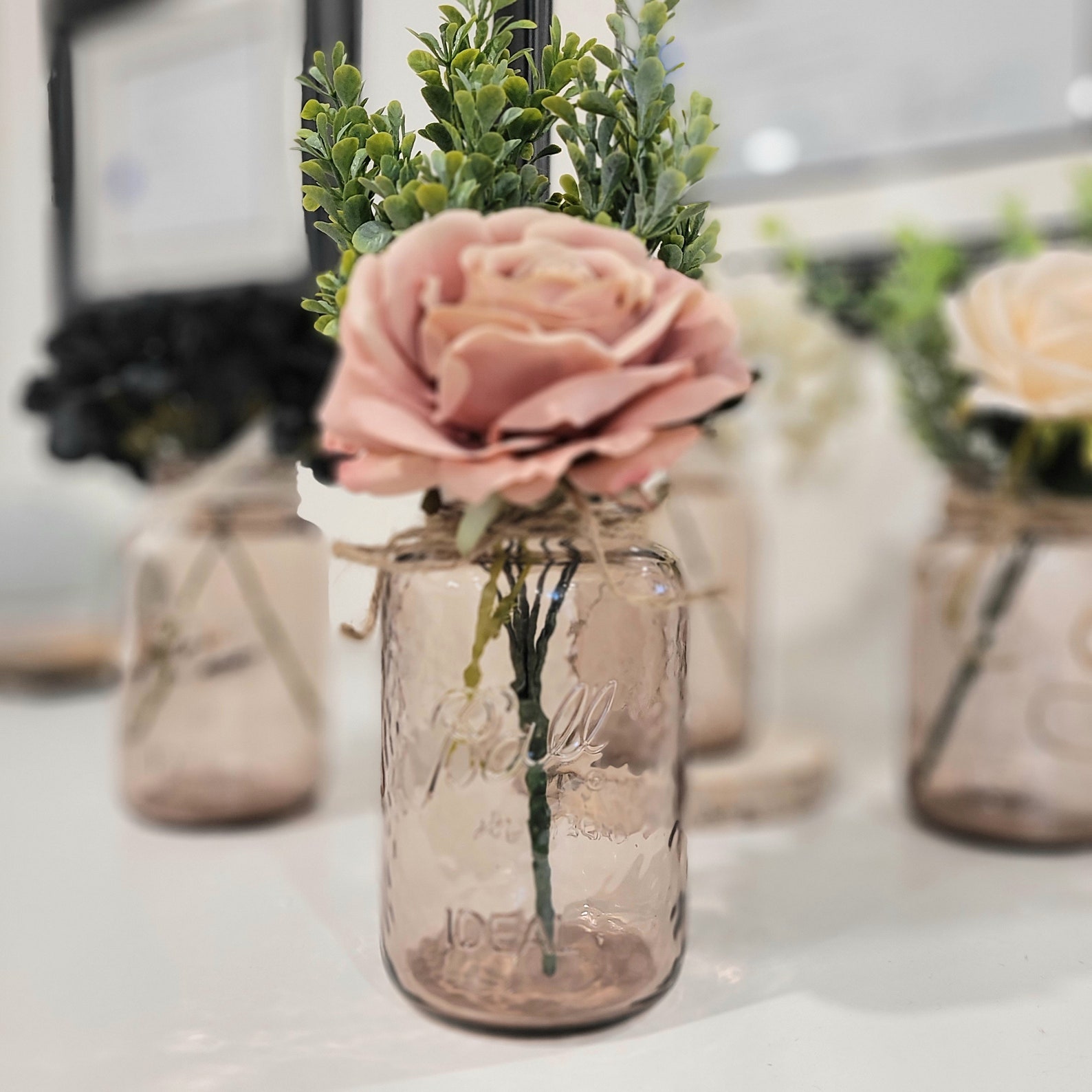 Vintage Pink Ball Mason Jar Limited Edition Mason Jar Ball 1 - Etsy