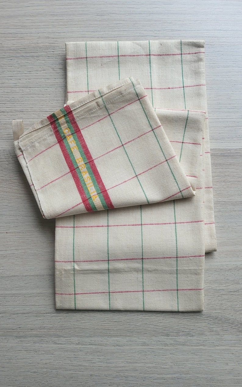 Vintage Linen Tea Towels - Etsy