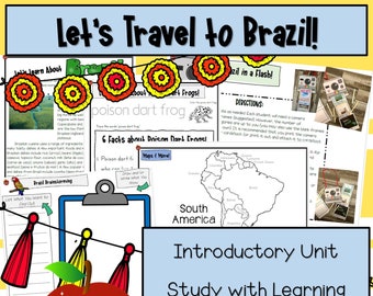 Mexico Country Unit Study, Around the World Learning Activities ...