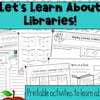 School Library Scavenger Hunt Printable | 1-page Orientation Activity ...