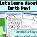 Learn About Earth Day Mini-study, Activities for Earth Day - Etsy