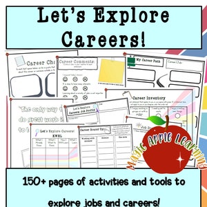 Jobs and Careers Unit Study, Learn About Jobs and Careers, Career ...