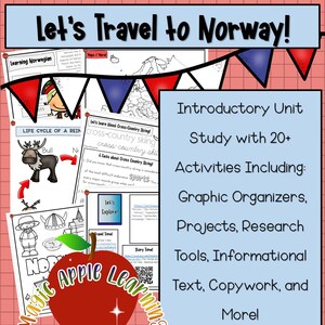 Norway Country Study, Around the World Learning Activities, Travel ...