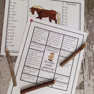 Learning About Horses, Horse Activities, Farm Animals, Animal ...