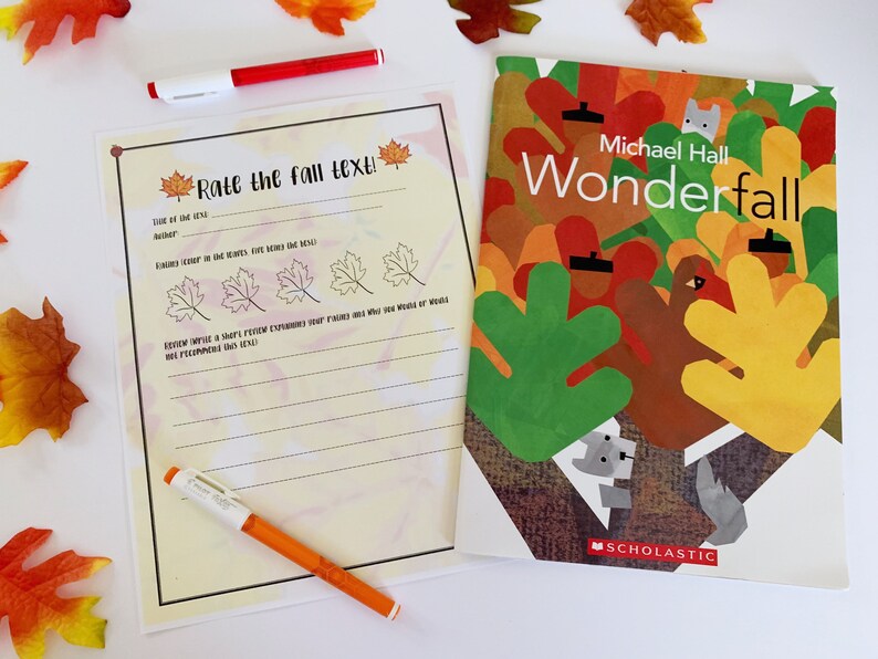 Fall Activities, Fall Learning With Writing, Reading, Math, Research ...