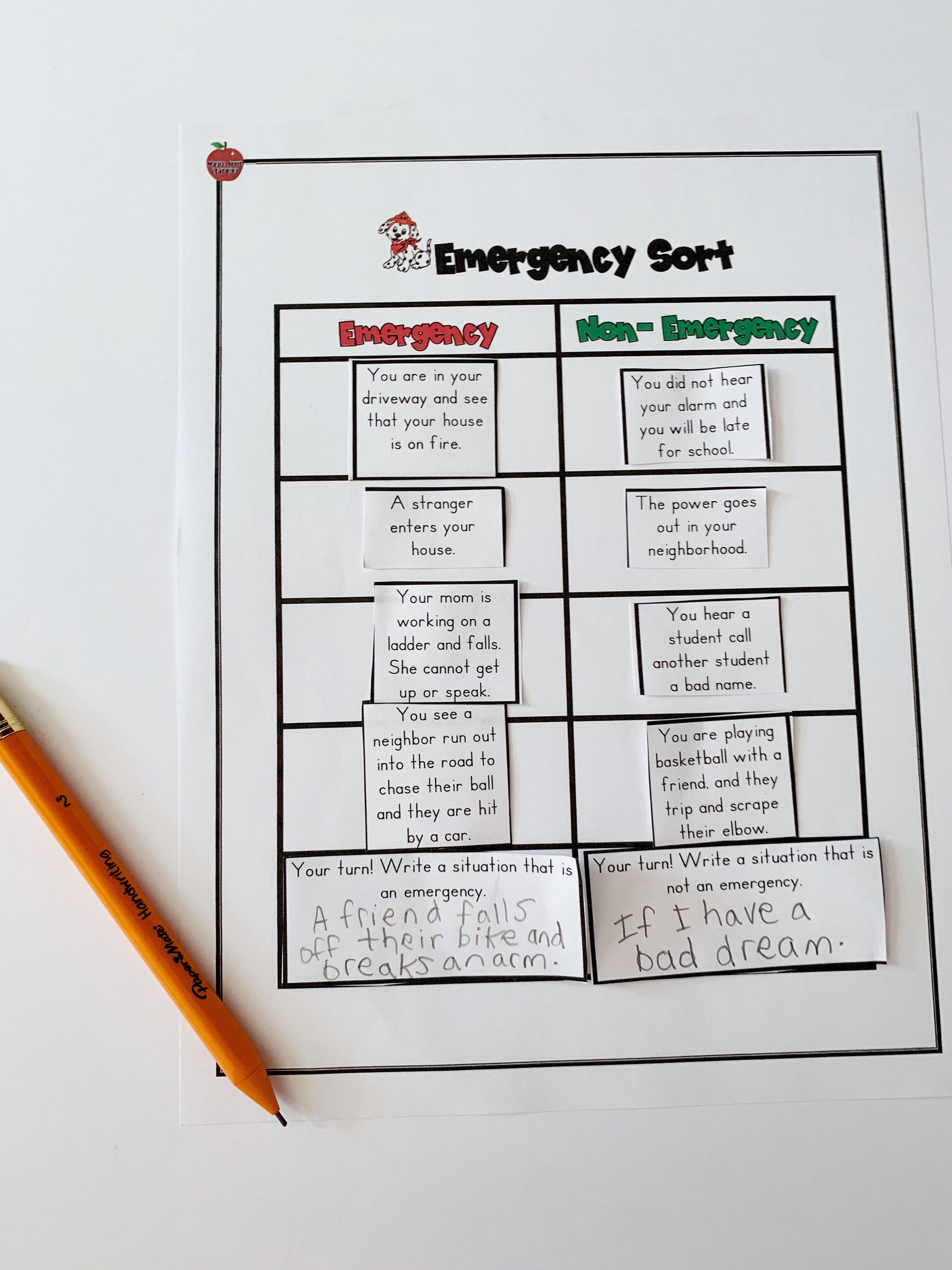 Fire Safety Unit Study, Learning About Firefighters, Safety Activities ...