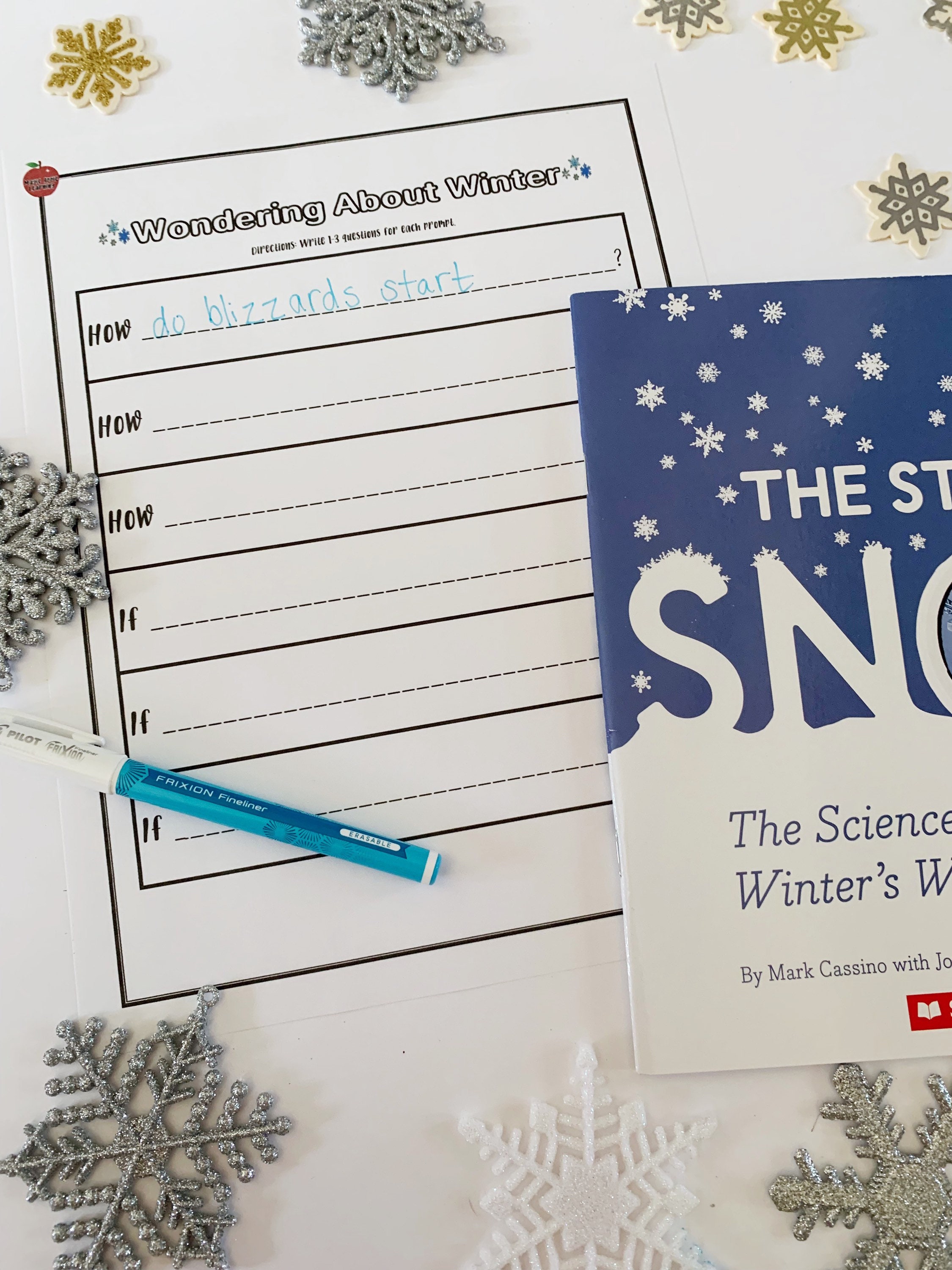 Winter Learning and Activities Pack, Elementary Winter Unit Study Tools ...