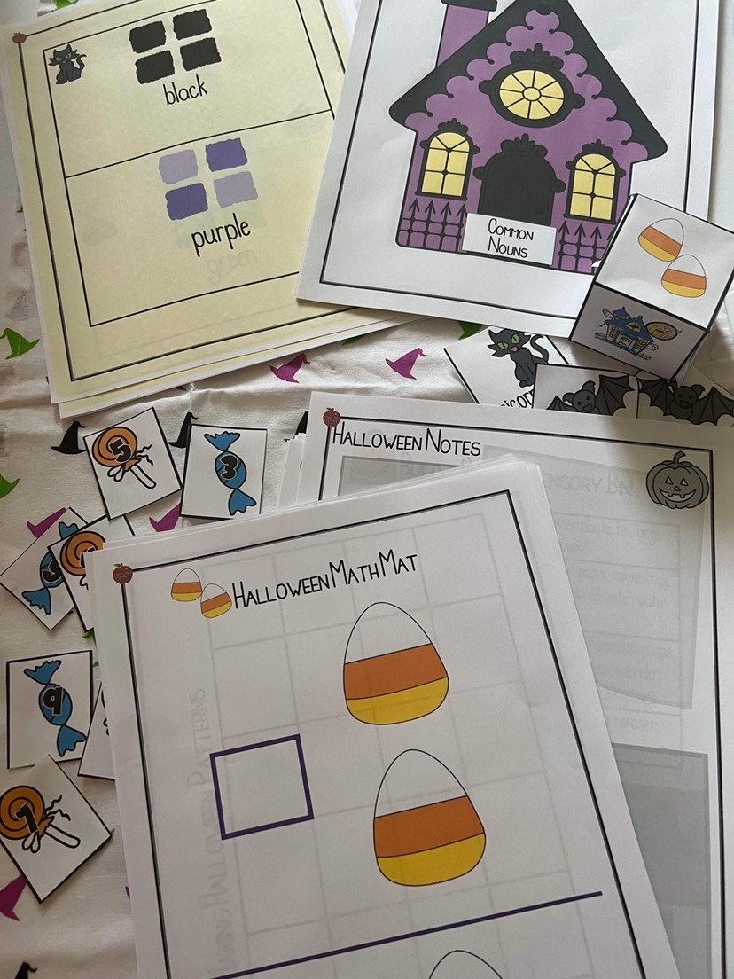 Halloween Themed Activities for Kids, Halloween Unit Study, Halloween ...