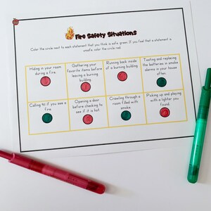 Fire Safety Unit Study, Learning About Firefighters, Safety Activities ...