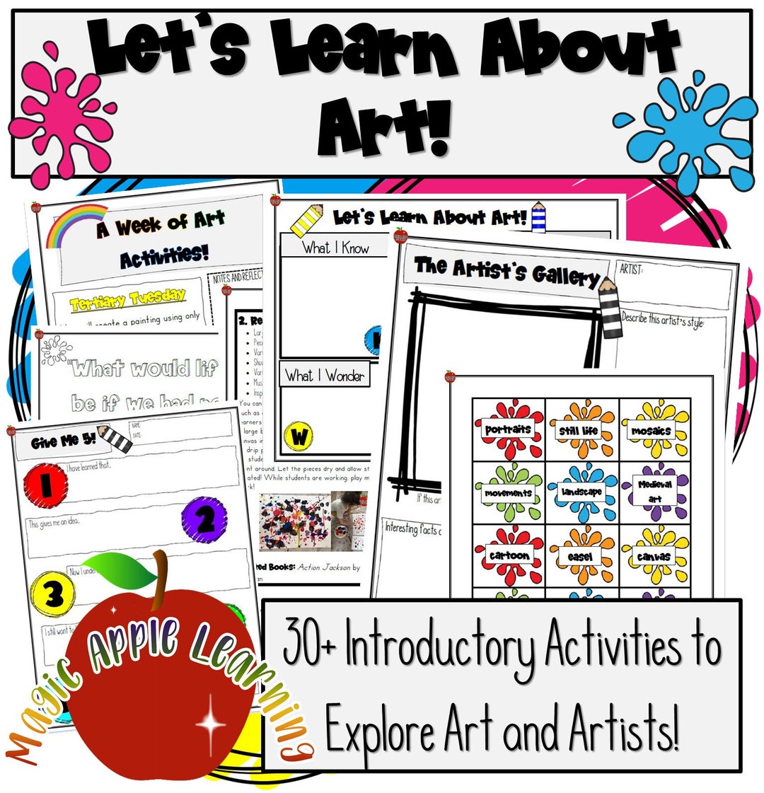 Explore Art and Artists, Art Unit Study, Introduction to Art, Art ...