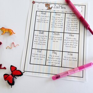 Zoo Unit Study, Animal Themed Activities, Zoo Field Trip Activities ...