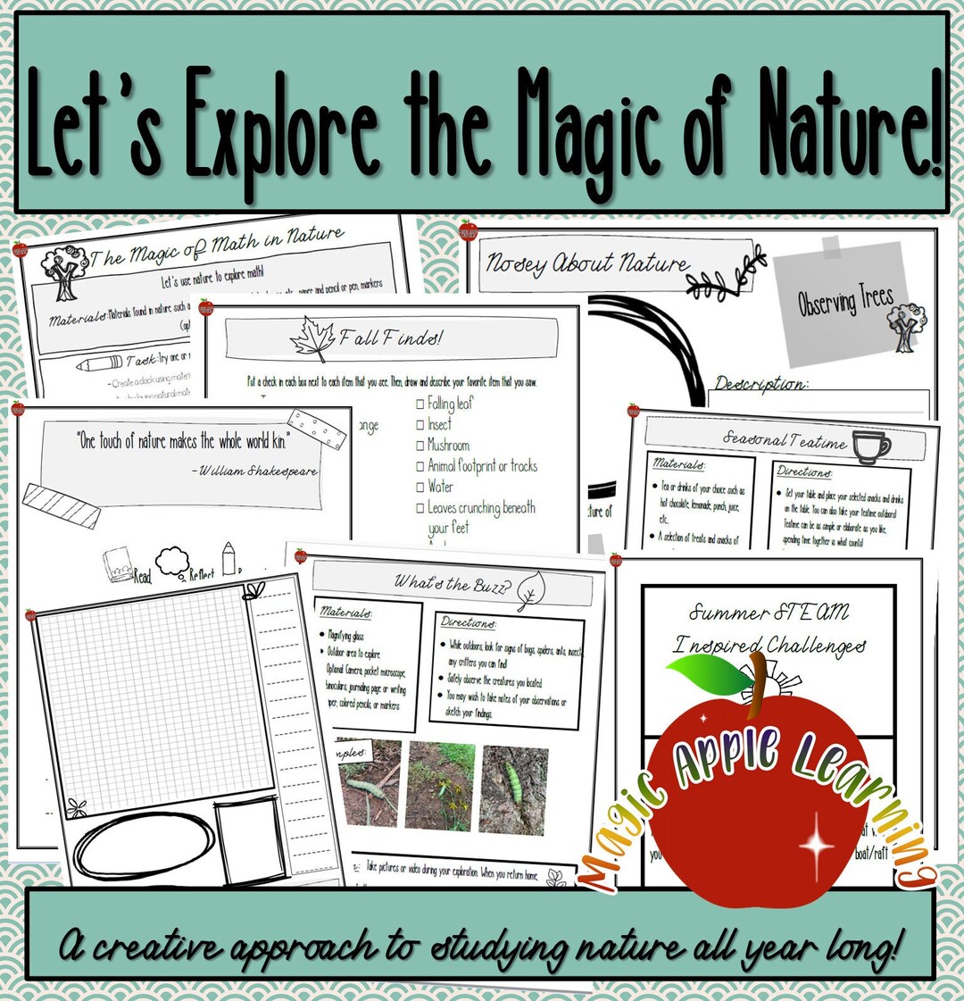 Exploring Nature, Nature Study Curriculum, Seasons, Exploring Outdoors ...