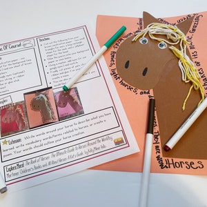 Learning About Horses, Horse Activities, Farm Animals, Animal ...