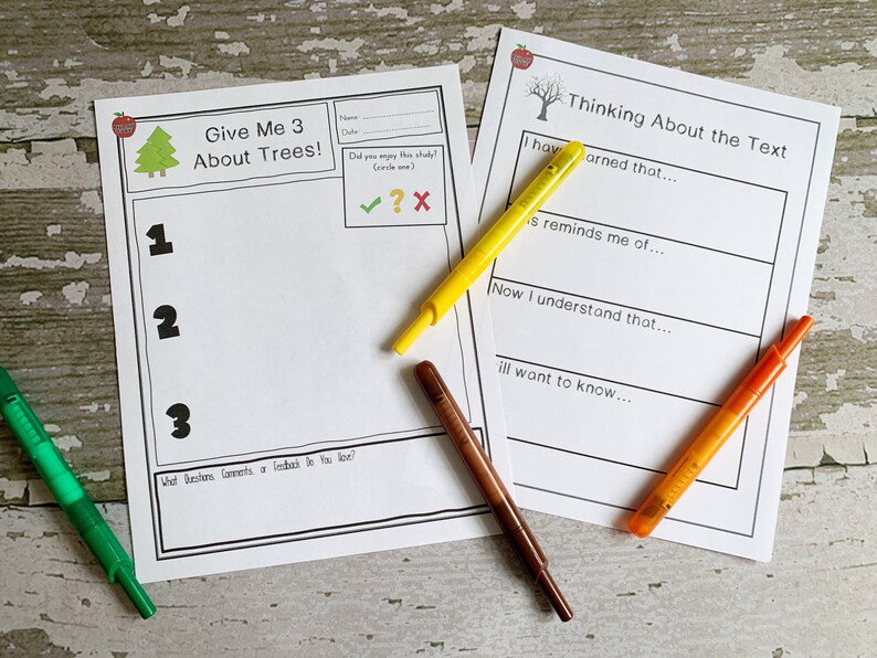 Tree Unit Study, Learn About Trees, Nature Study, Science, Environment ...