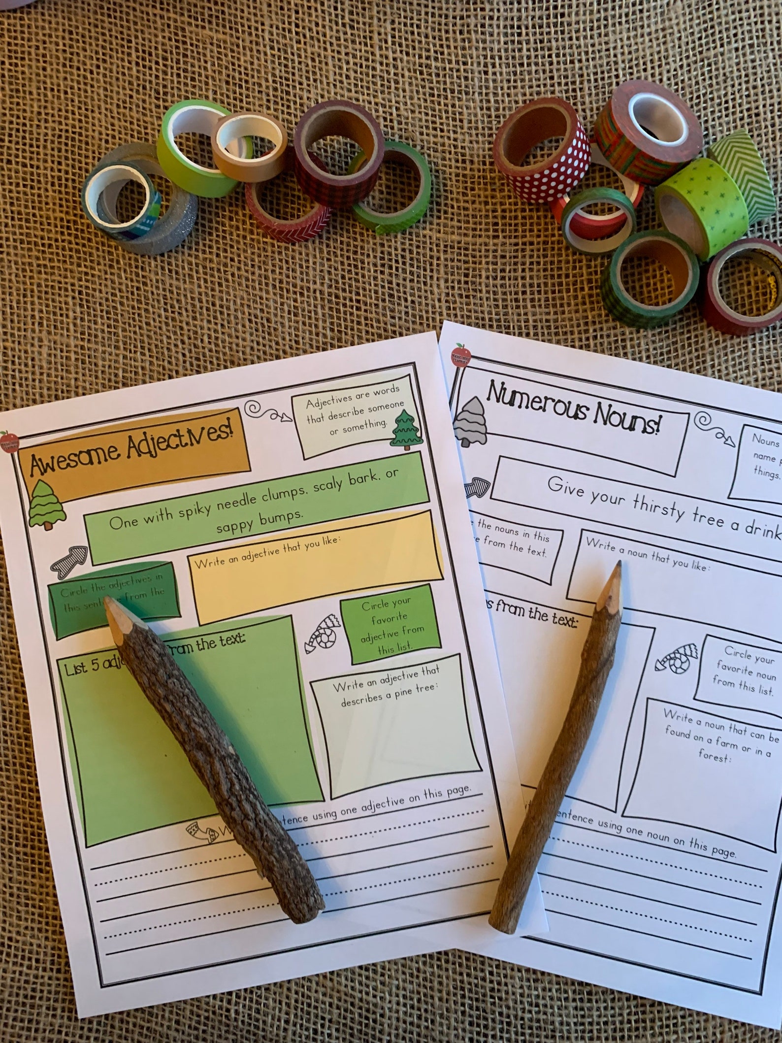 Pick a Pine Tree Book Companion | Christmas Book Study | Learn About ...