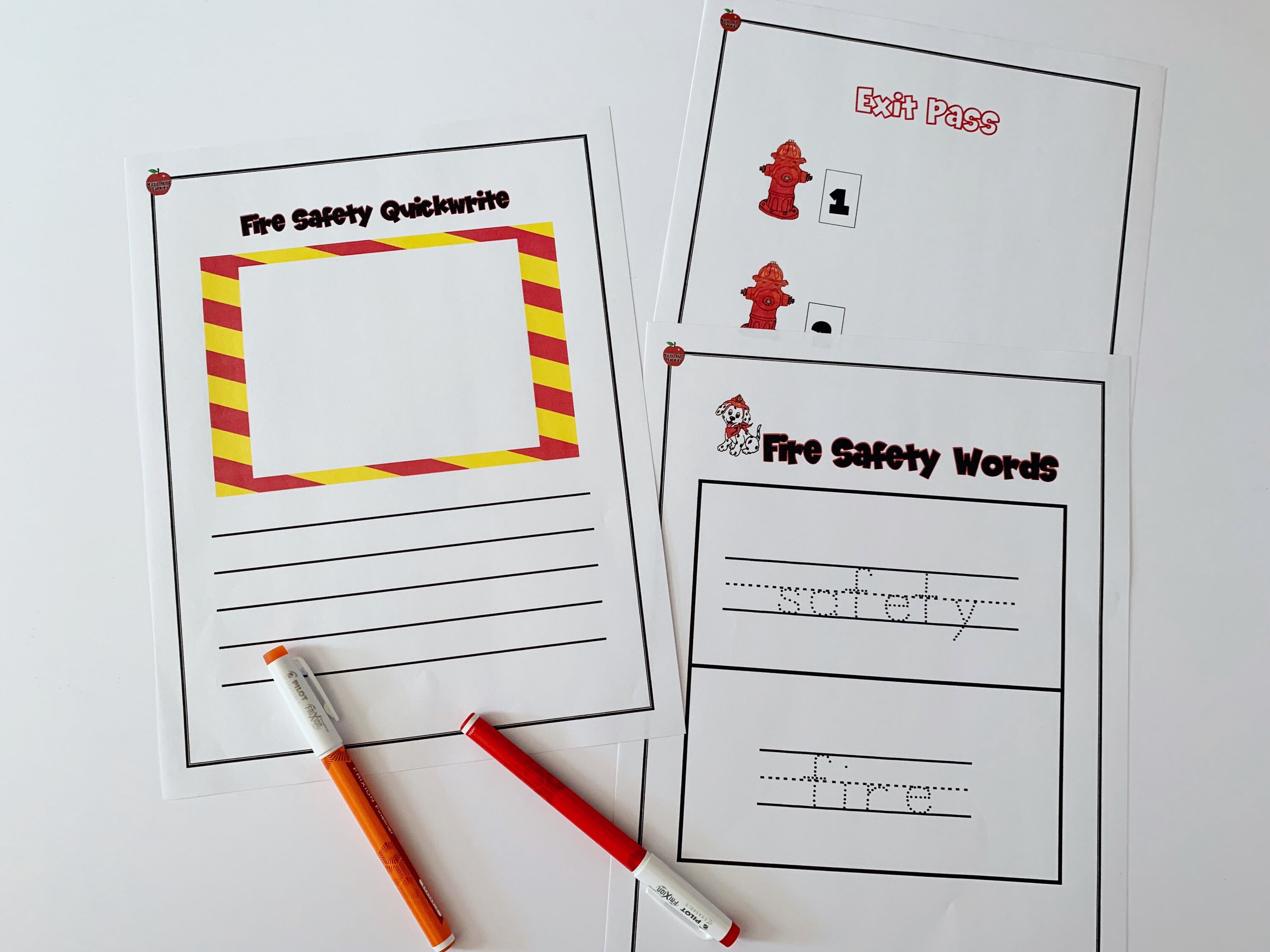 Fire Safety Unit Study, Learning About Firefighters, Safety Activities ...
