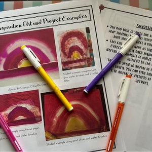 Art Study Georgia O'keeffe Unit Study Art Projects Women's History - Etsy