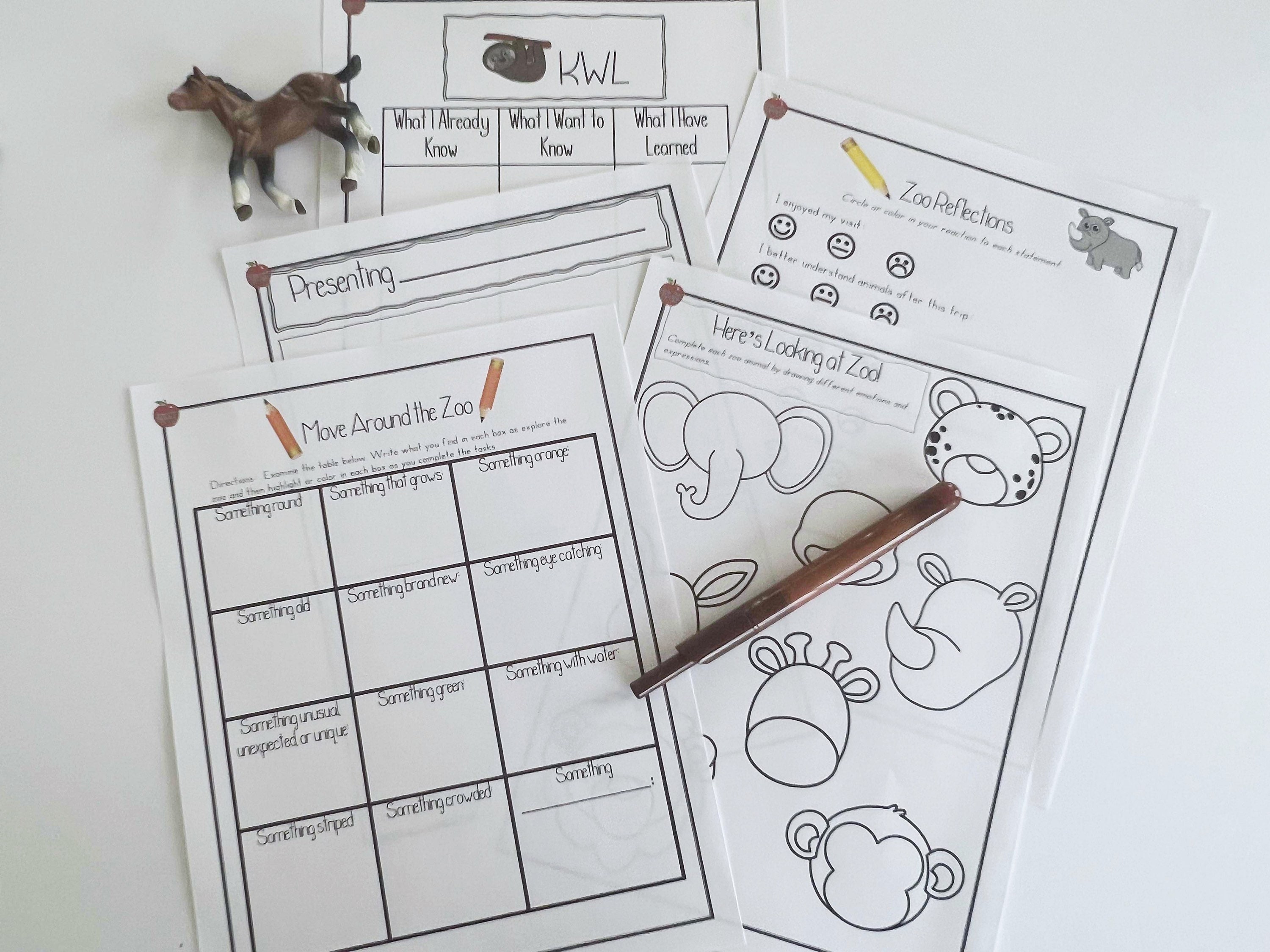 Zoo Unit Study, Animal Themed Activities, Zoo Field Trip Activities ...