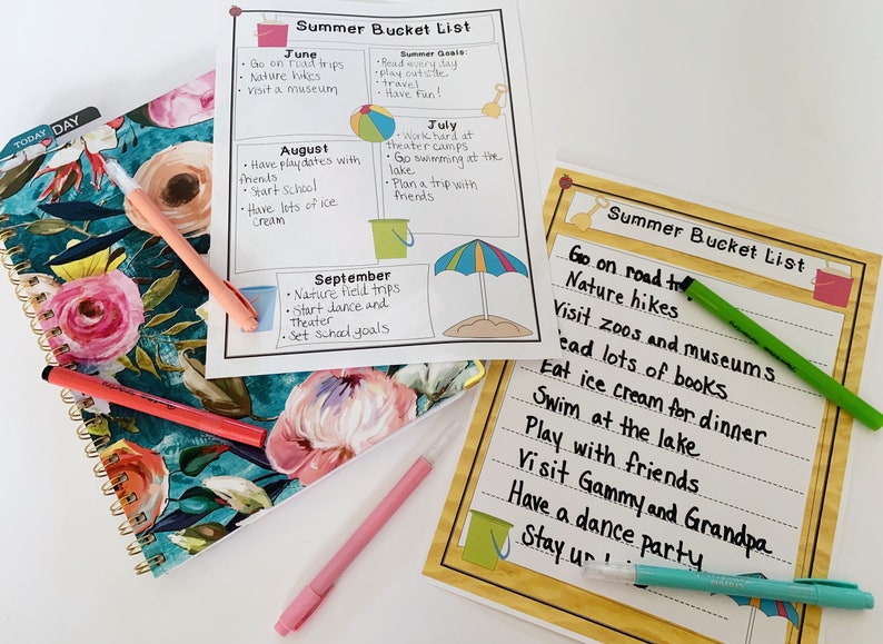 Summer Learning Summer Unit Study Explore Summer Summer - Etsy