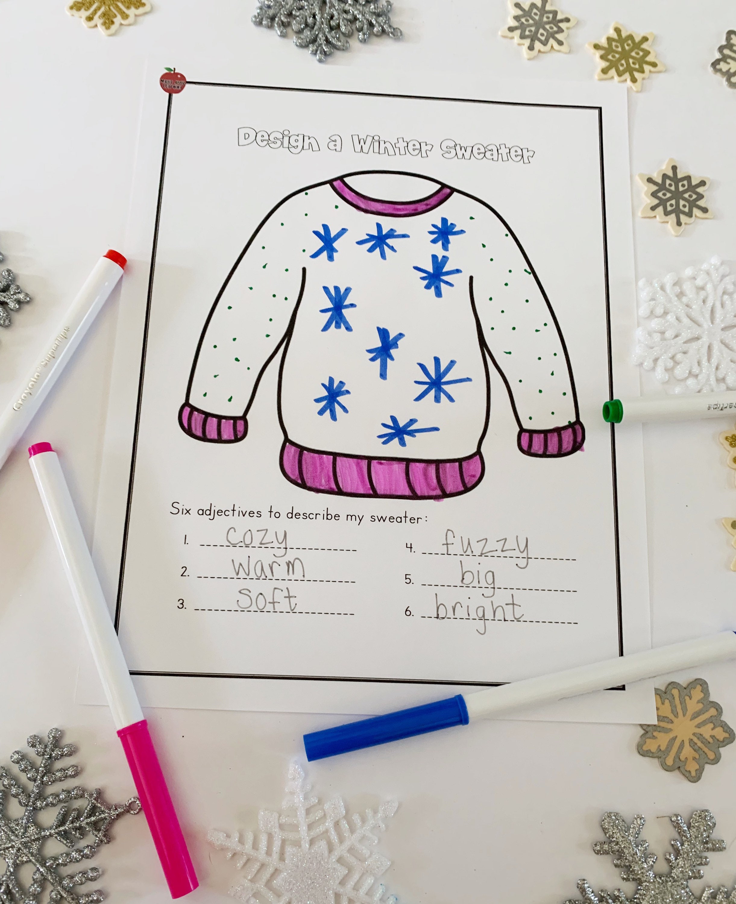 Winter Learning and Activities Pack, Elementary Winter Unit Study Tools ...