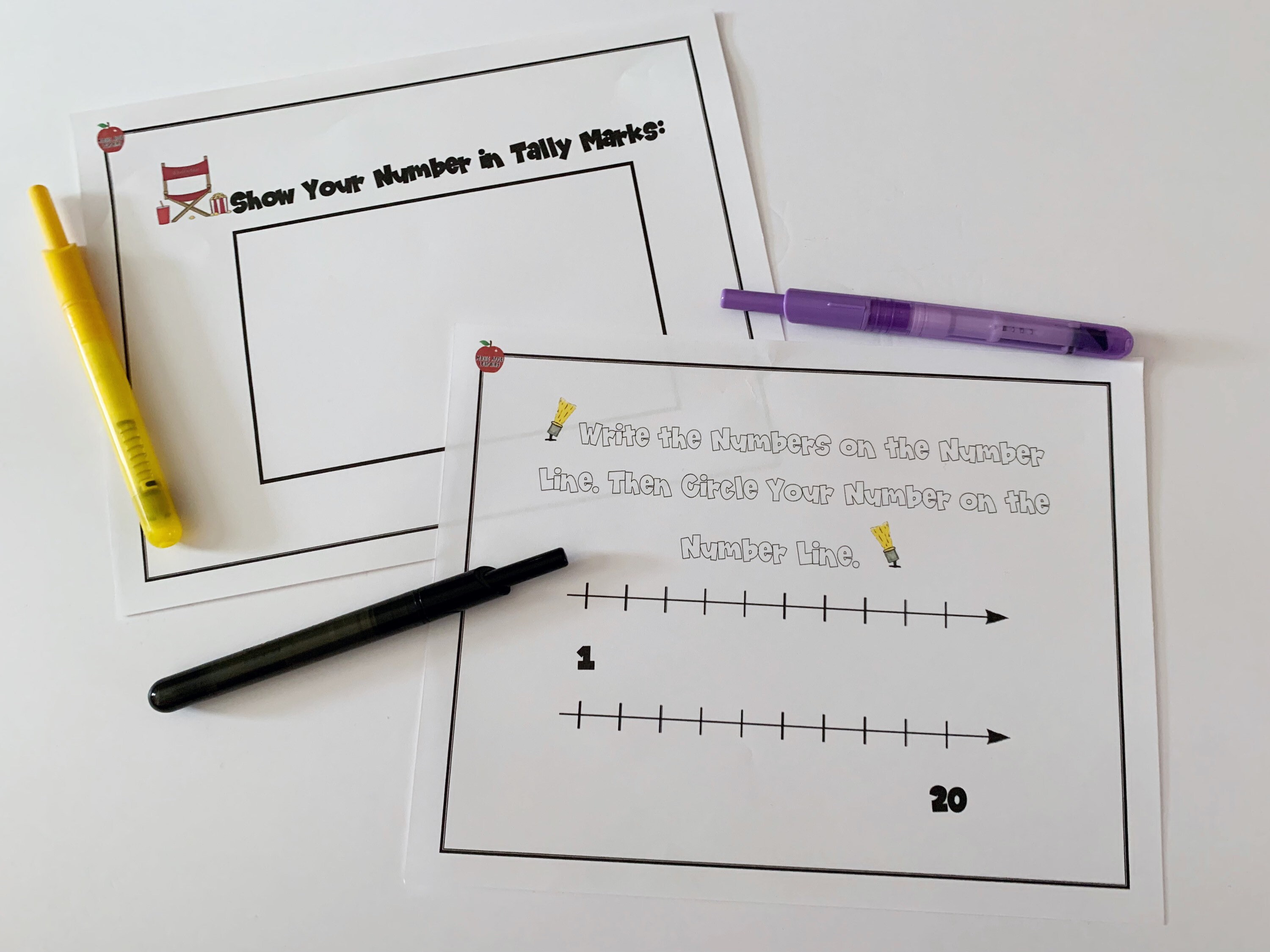 Number Learning Activities, Make a Number Book - Etsy