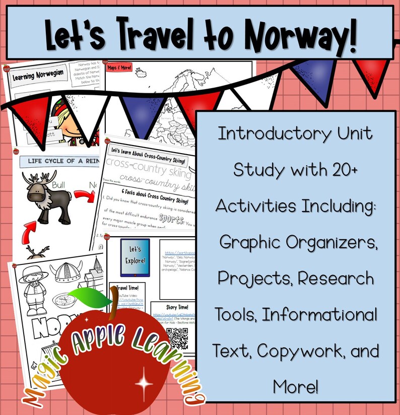 Norway Country Study, Around the World Learning Activities, Travel ...