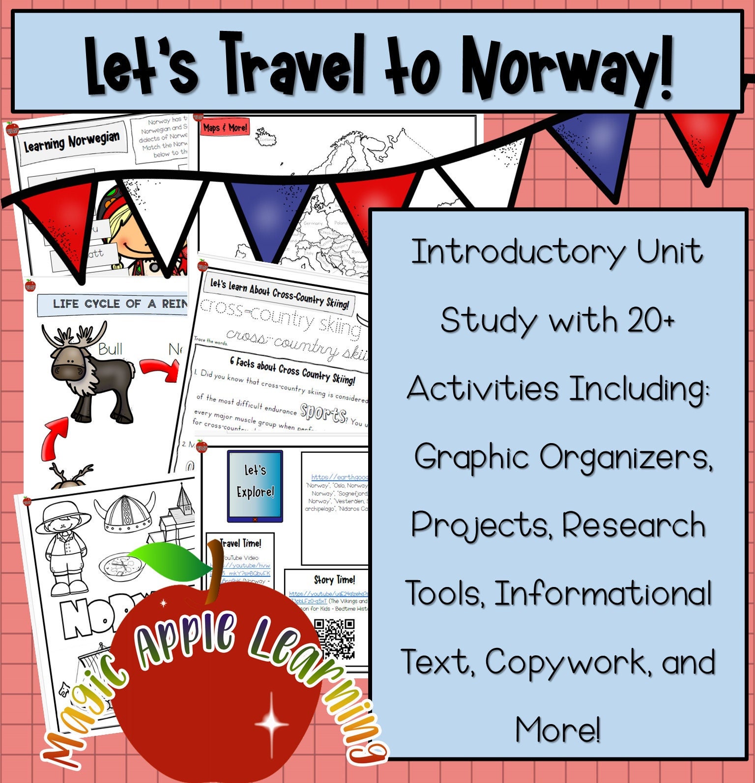 Norway Country Study, Around the World Learning Activities, Travel ...
