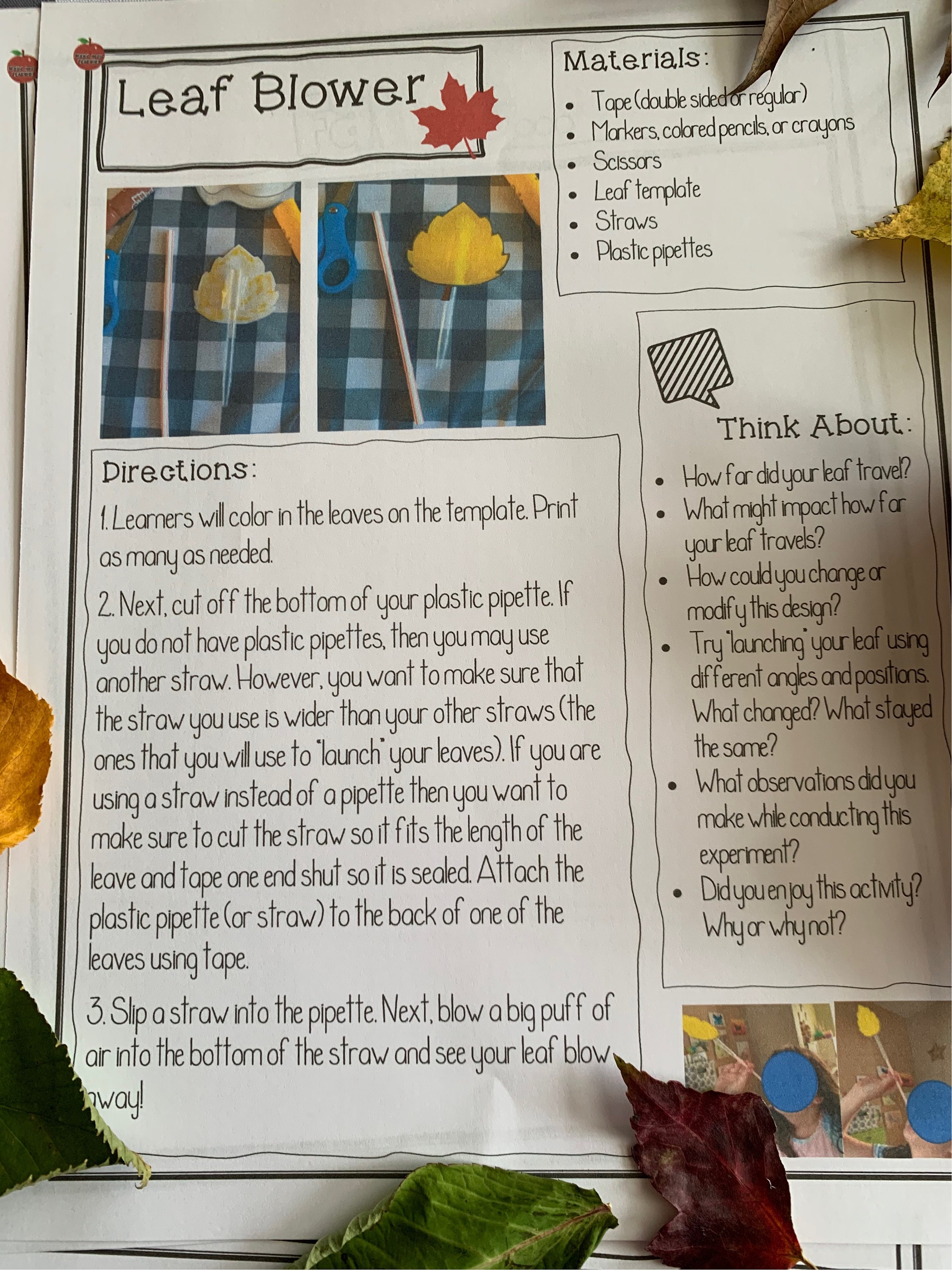 The Leaf Thief Book Companion, Fall Picture Book Study, Activities for ...