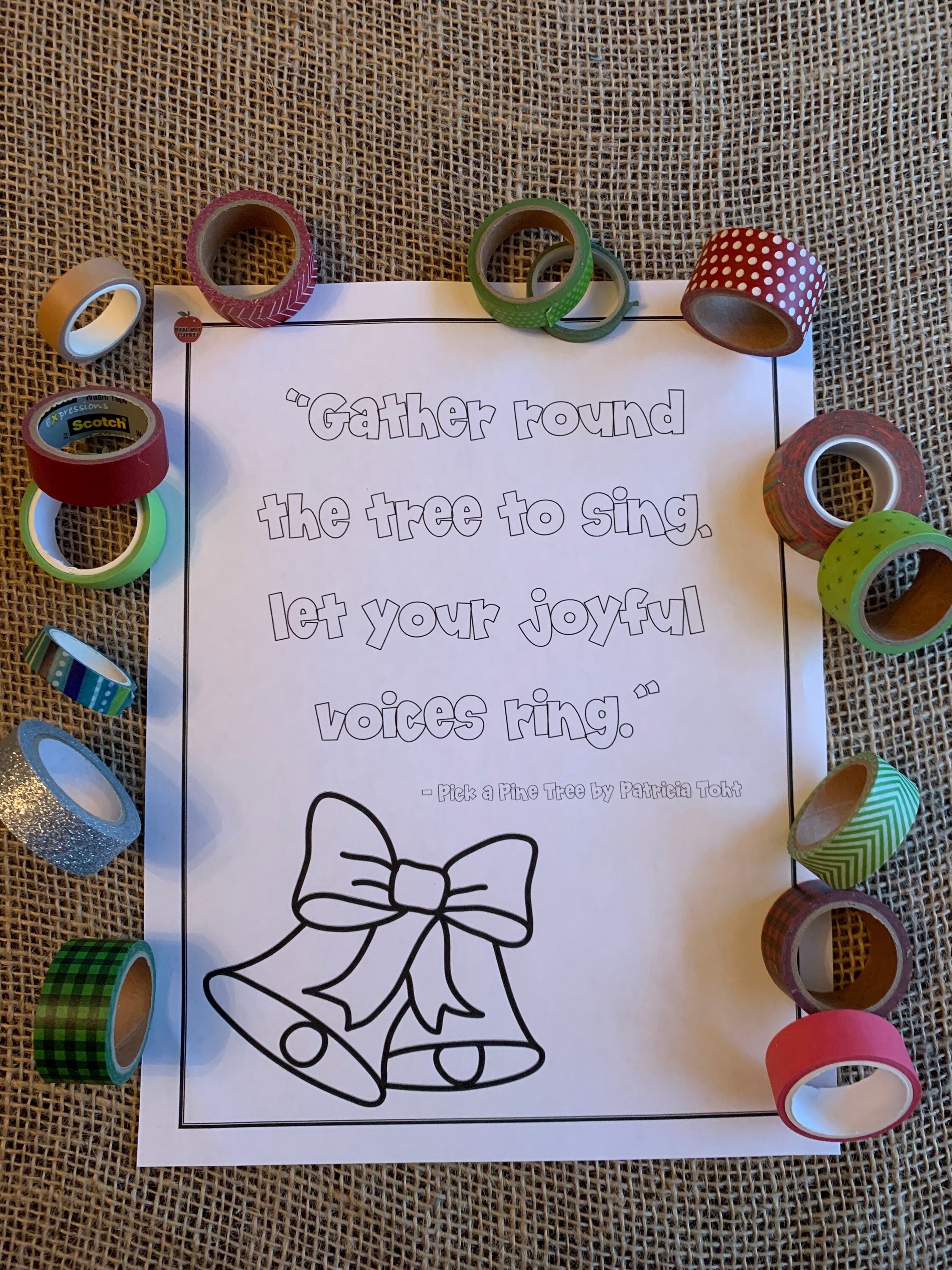 Pick a Pine Tree Book Companion | Christmas Book Study | Learn About ...